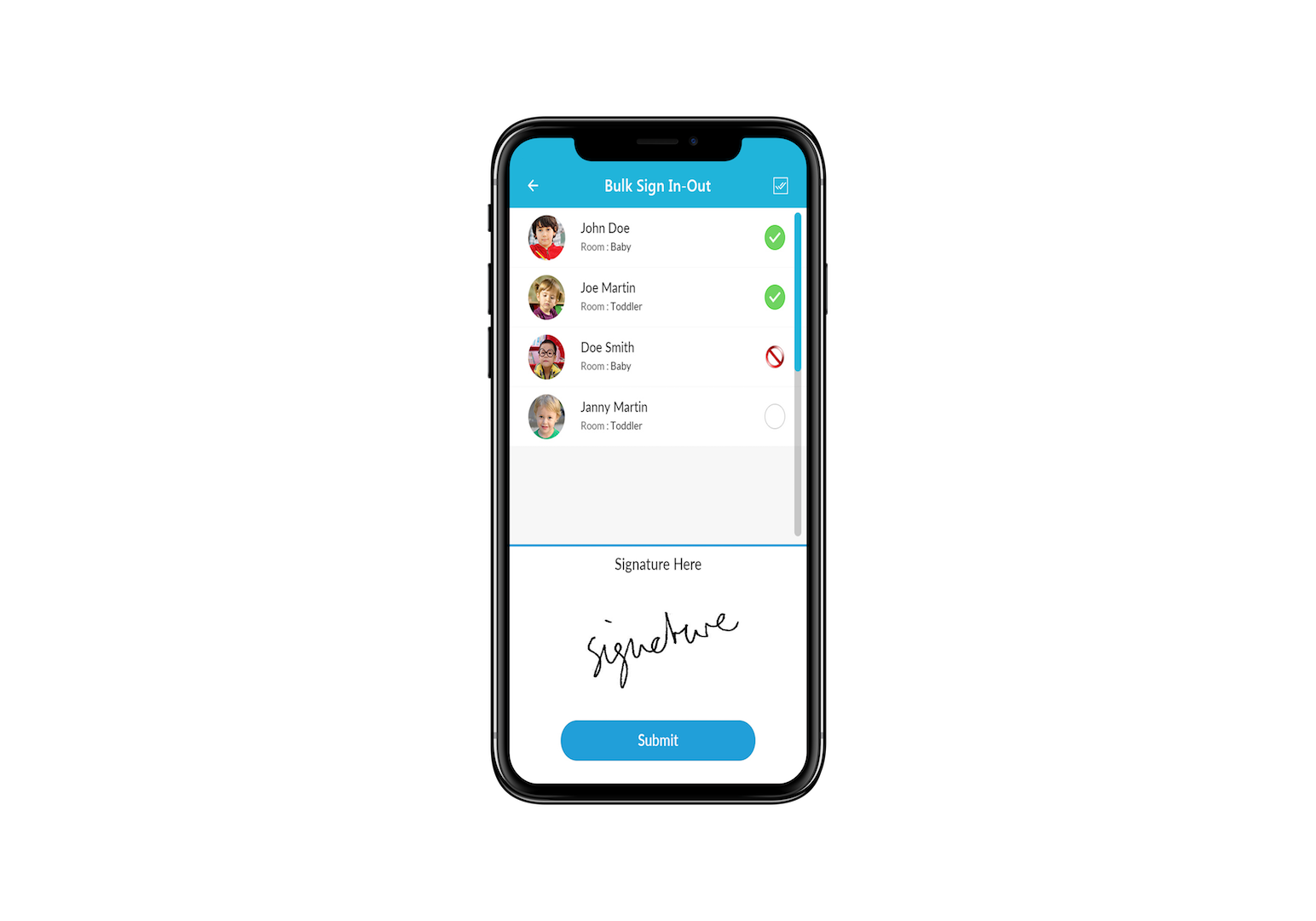 Daycare App | Paperless Daily Sheets |Sign In-Out | Digital Attendance